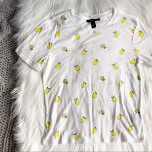 Forever 21 | Tops | Graphic Lemon Tee | Poshmark